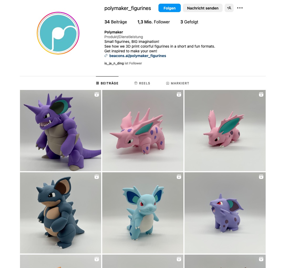 Gotta print them all! 151 Kostenlose Pokémon Modelle von Polymaker ...