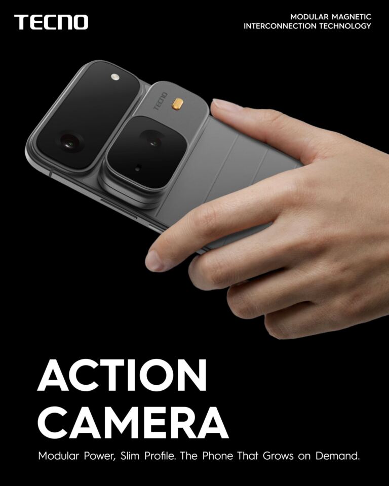 Tecno Modular Phone: Das modulare Smartphones Konzept – mit Magnet-Dock ...